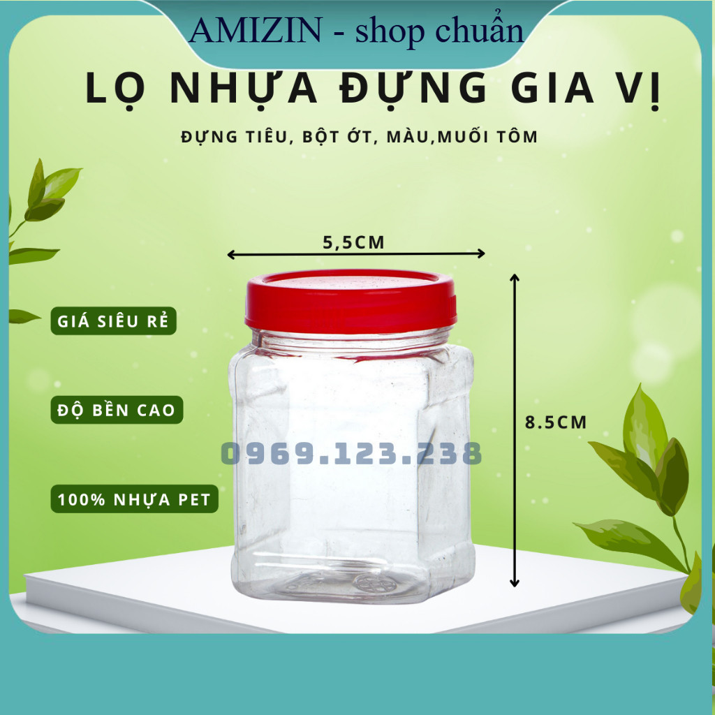 Plastic Spice Jar - Shrimp Salt Jar - Viet Nhat Plastic 200ml VN | Shopee Philippines