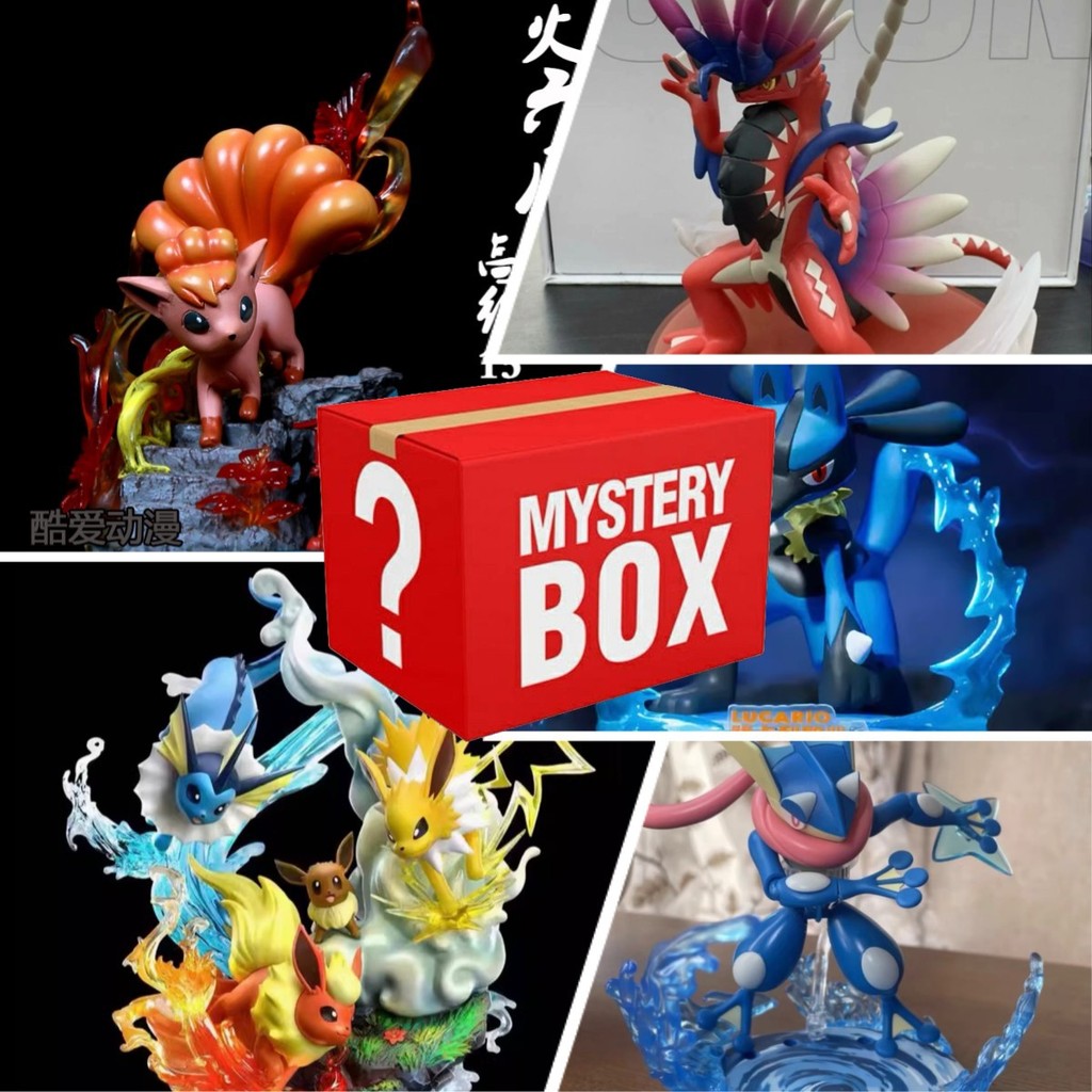 Surprise Box Blind Box Pokemon Pocket Monster Entei Zapdos Figure ...