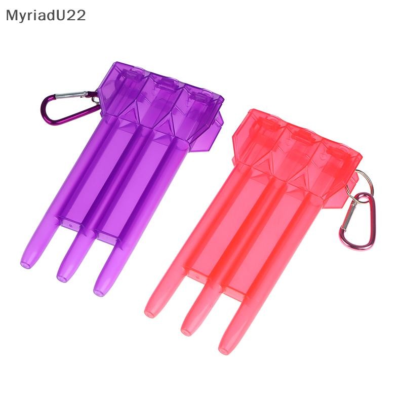 MYR 1Pc Dart Box Portable Transparent Darts ABS Dart Box Key Lock ...