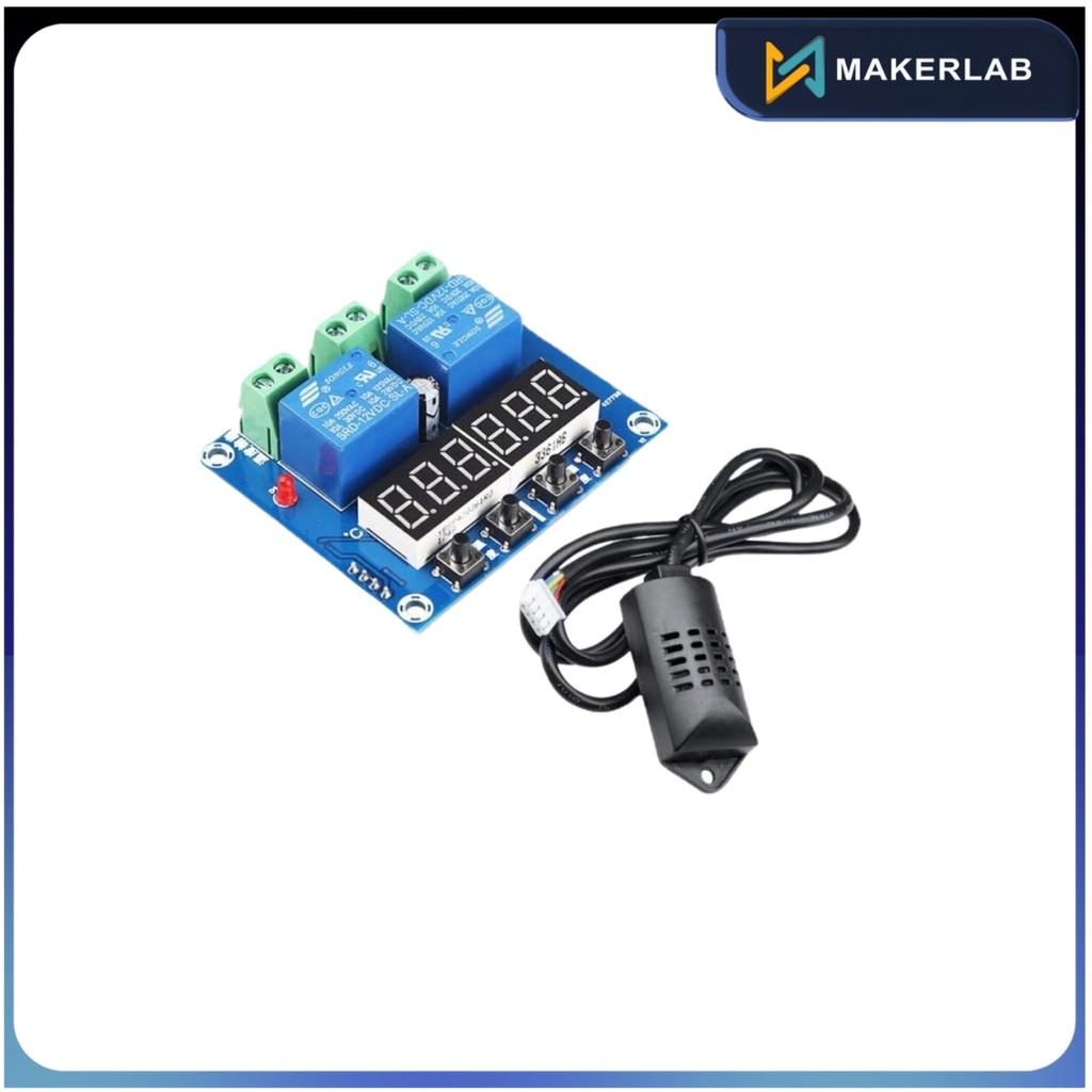 XH-M452 High Precision DC 12V 10A Digital LED Dual Output Temperature ...