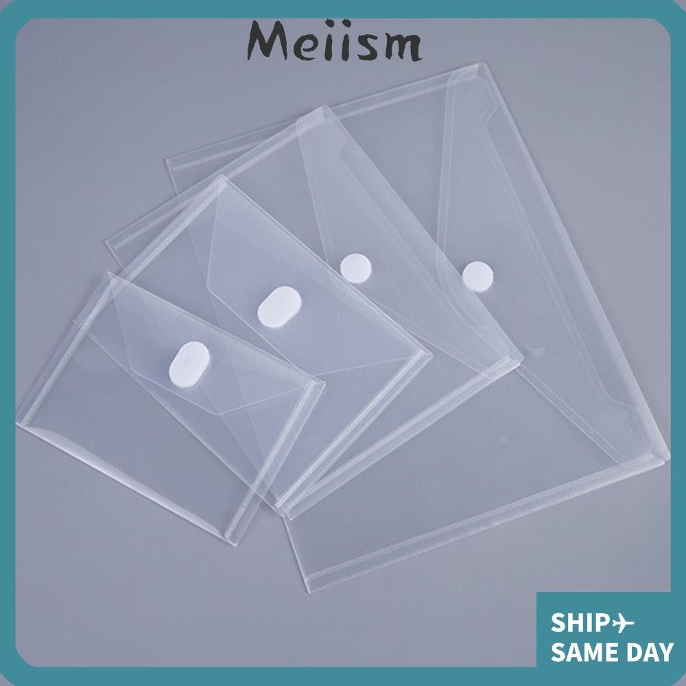 MEIISM File Folder, Waterproof Transparent File Bag, High Quality ...