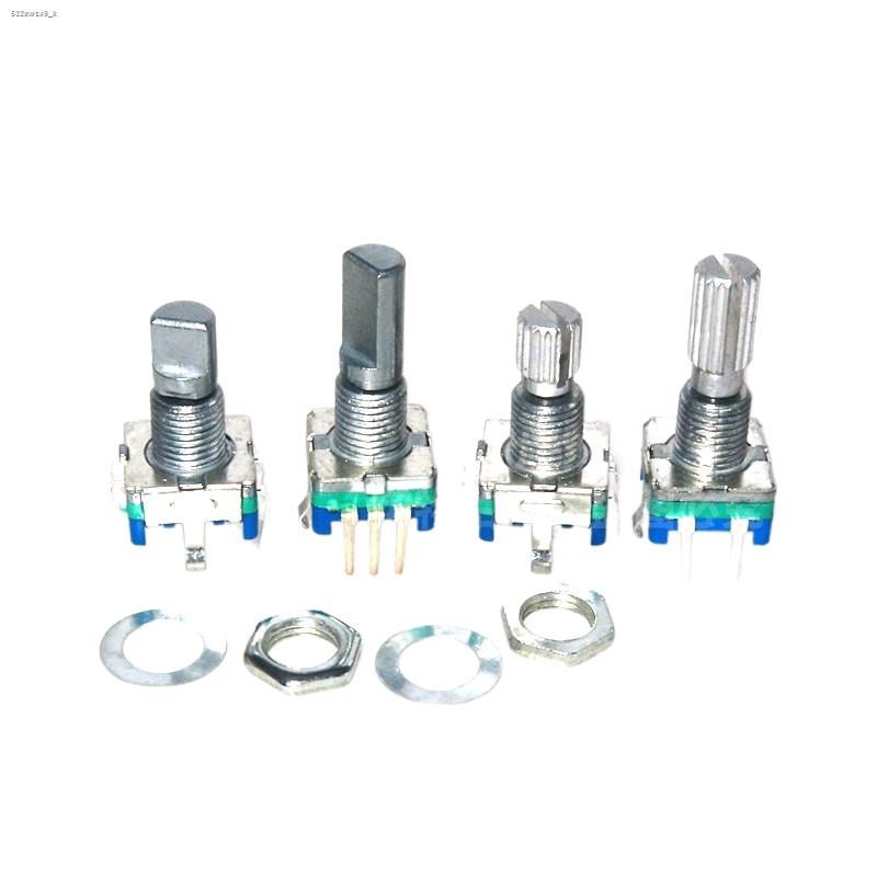 EC11 rotary encoder 15mm 20mm plum blossom half-shaft audio digital ...