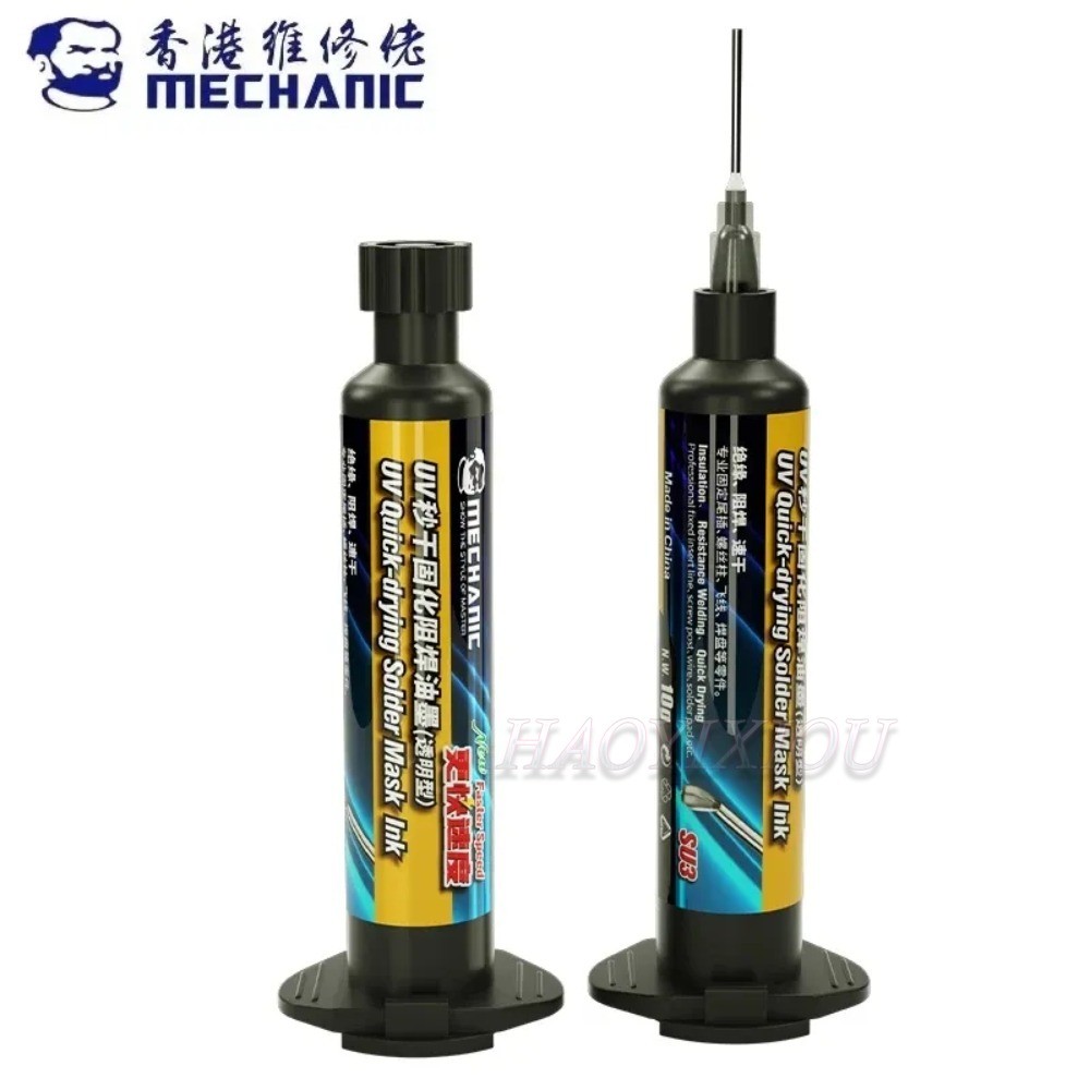 MECHANIC SU3 UV Transparent Curing Solder Mask for Mobile Phone Repair ...
