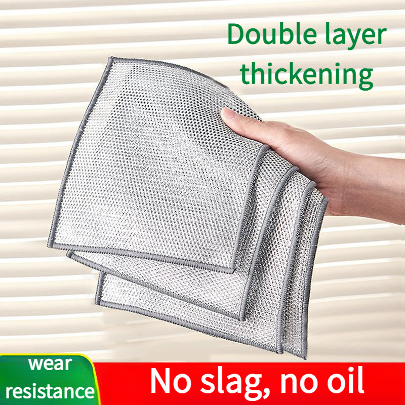 Cloth cloth cloth/Kitchen Silver Silk Cleaning cloth Dish cloth Sterile ...