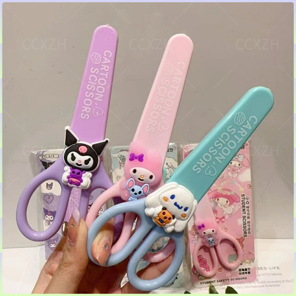 Sanrio Scissors for Students Clow M Cinnamoroll Babycinnamoroll Melody ...