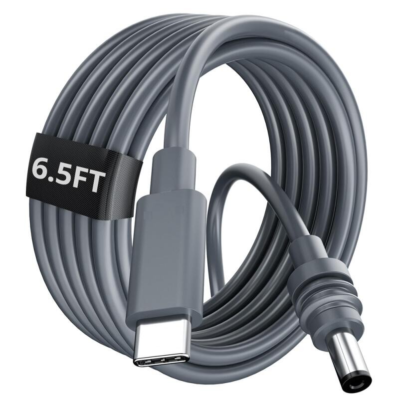 [READY STOCK] 10FT USB C to DC Power Cable Cord 100W Input USB Type C ...