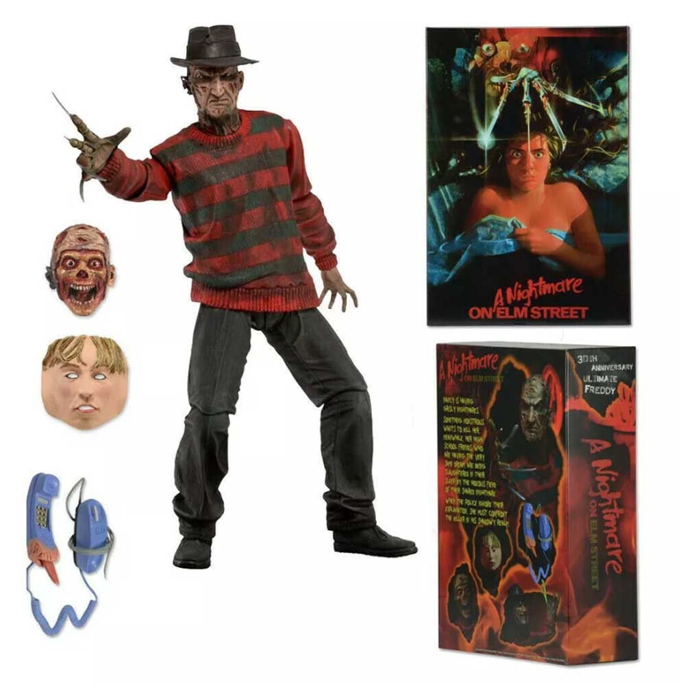 Nightmare on Elm Street NECA Freddy Krueger Action Figure Ultimate ...