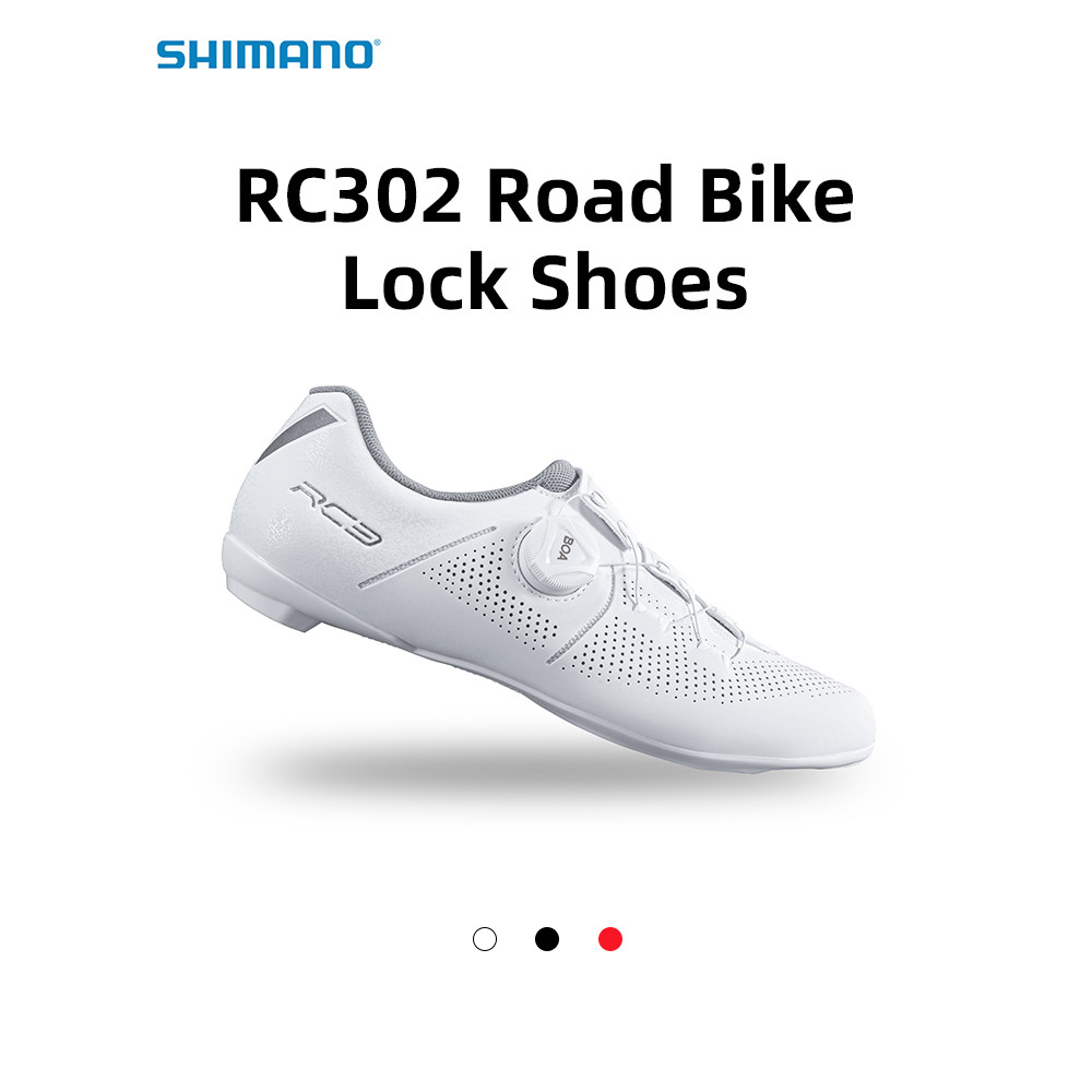 【SHIMANO】 Cycling Shoes RC302 Breathable Comfortable Portable Double Dial Road Bike Lock Shoes ...