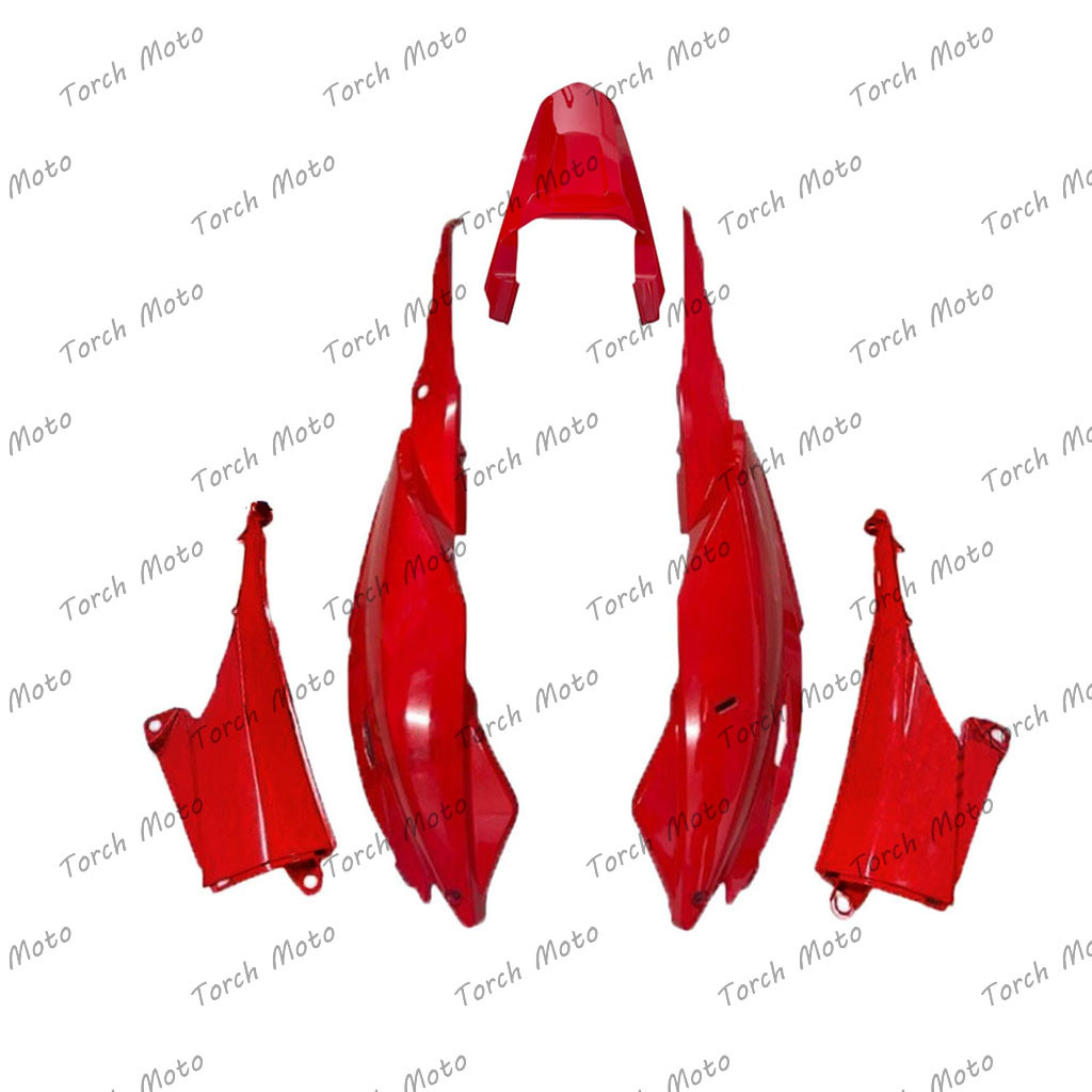 3IN1 DUCKTAIL CENTER COVER AND LONG SIDE BODY COVER FOR HONDA XRM 125 ...
