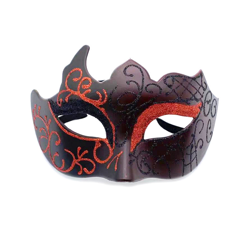 GMARTY Retro Painted Half Face Masquerade Mask For Women And Men Venice ...