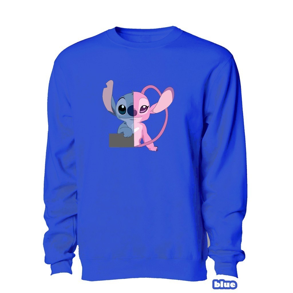 BSF- Stitch Angel Half Face Pullover Jacket Long Sleeve Men Women ...