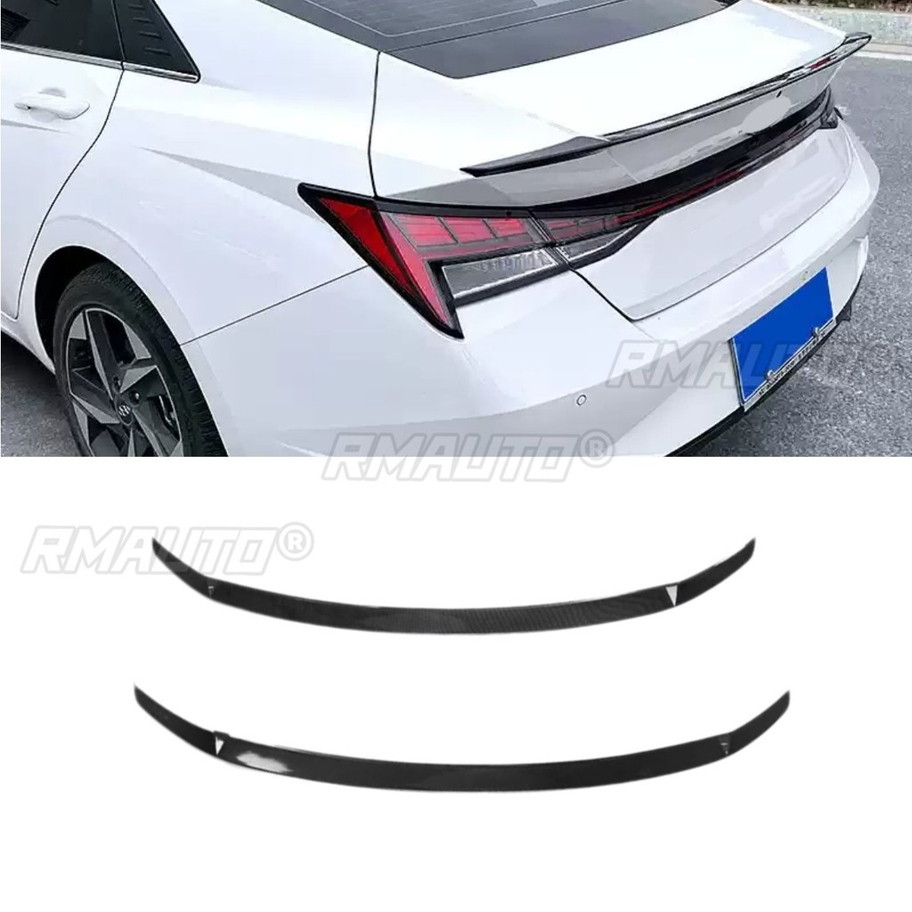 For Hyundai Elantra 2021-2023 7th Gen Rear Trunk Spoiler Wing Rear Roof ...