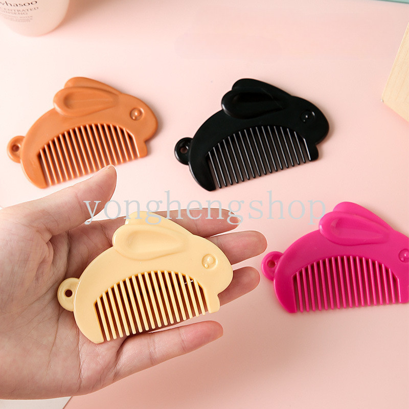 Portable Mini Comb Cute Rabbit Shaped Combs Kids Gift Hair Styling ...