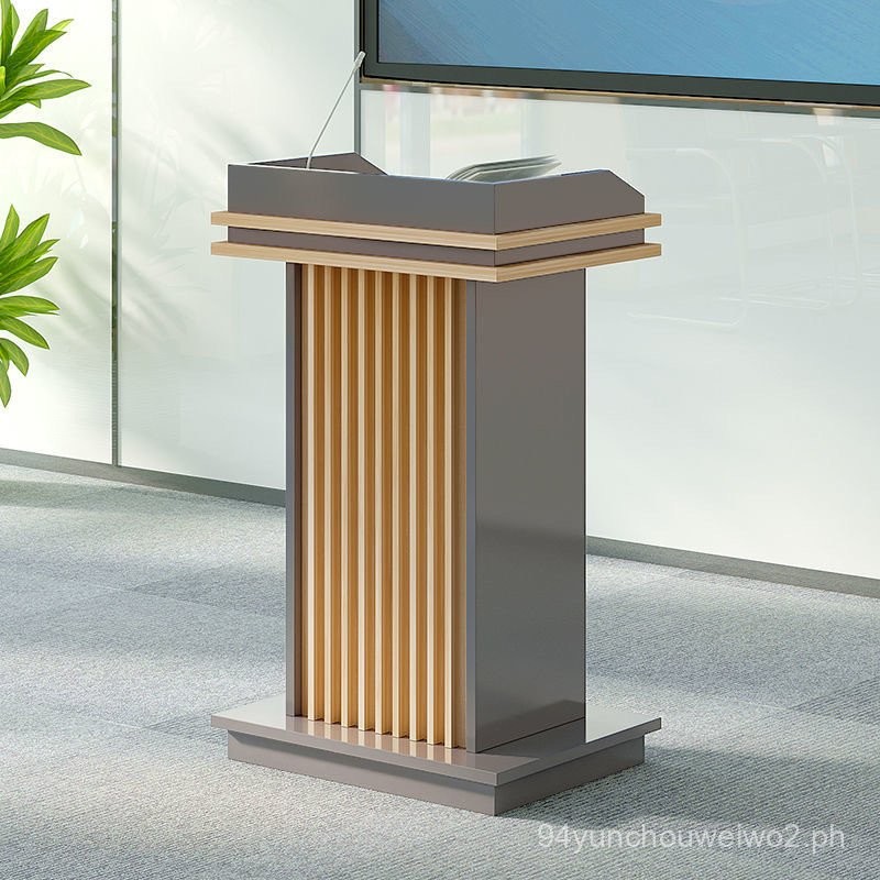 School Teacher Podium Speech Reception Welcome Host Information Desk ...