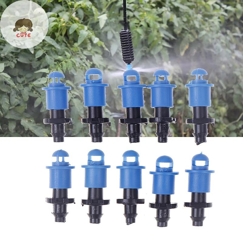 Annag 10Pcs Garden Simple Refractive Atomized Micro Jet Nozzle Watering ...
