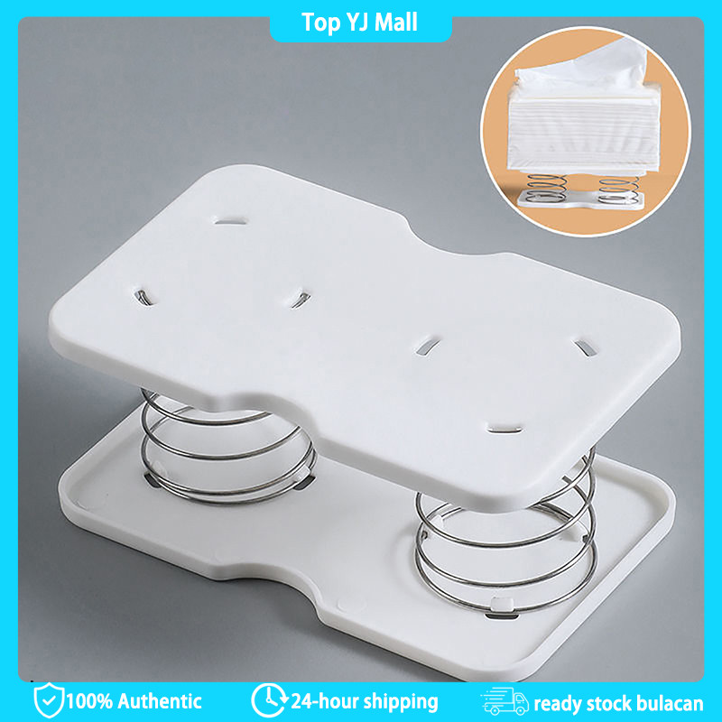 Creative Spring Holder Tissue Box Automatic Lift Spring Loaded Tissue ...