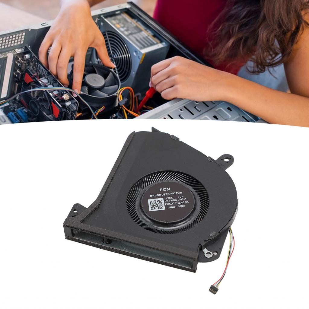 Ccing Laptop CPU Cooling Fan Long Lasting Replacement Metal Easy ...