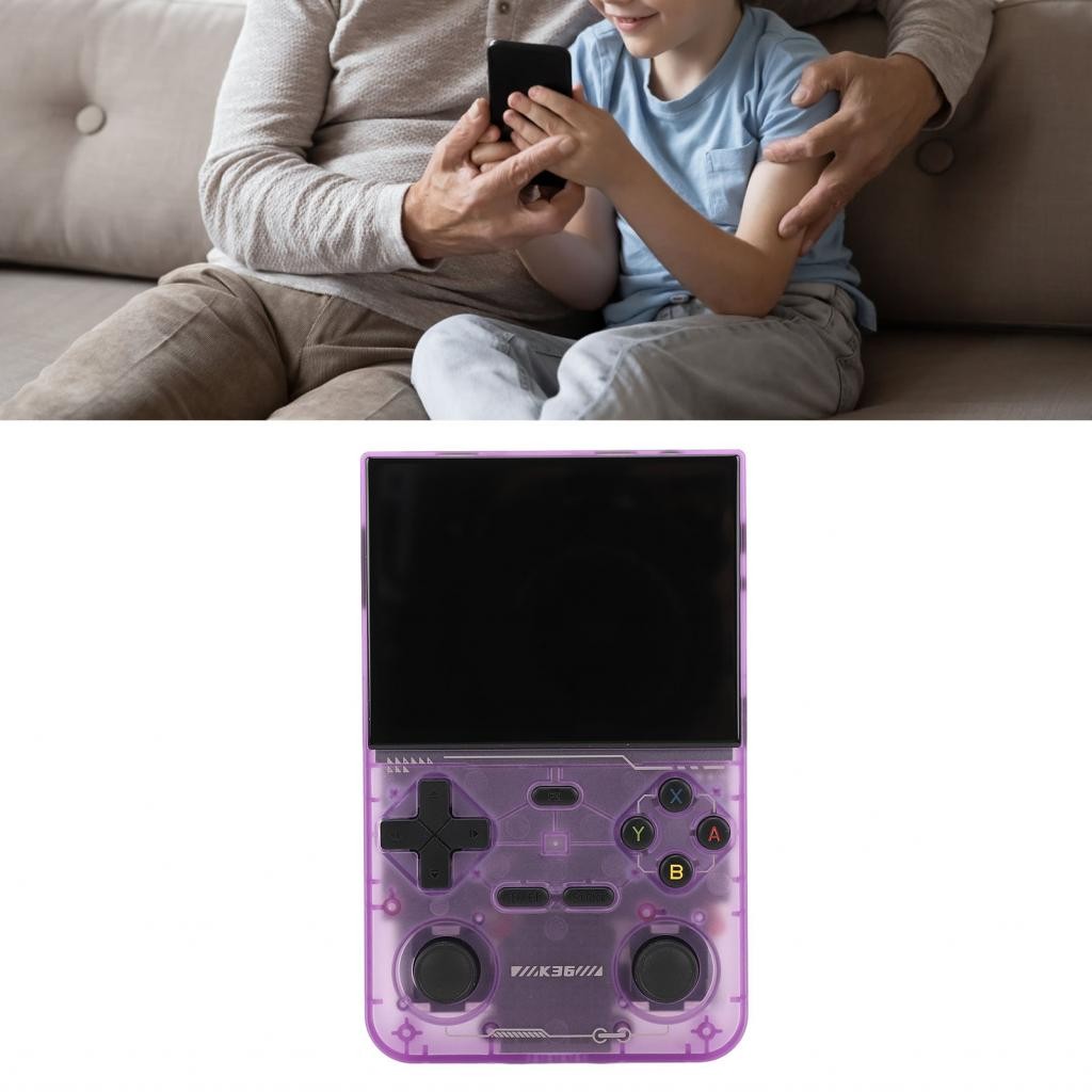Concon Handheld Game Console Retro Gaming 3.5 Inch IPS Color Screen ...