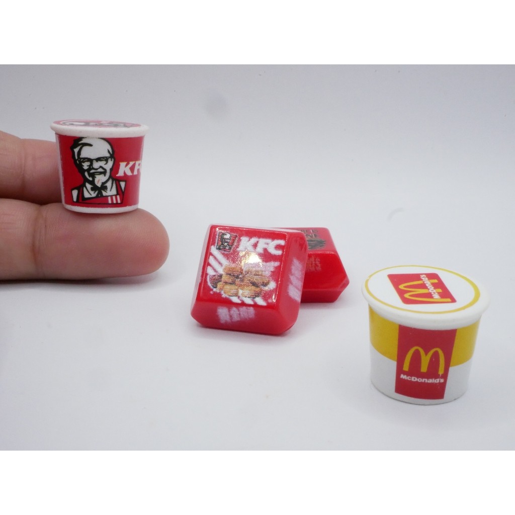 Bucket Model Can't Open Mini Fried Chicken kfc Mcc Miniature Items ...