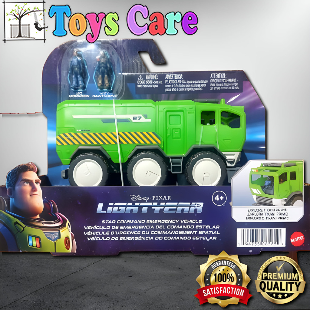 Disney Pixar Lightyear Star Command Emergency Vehicle Original Mattel ...