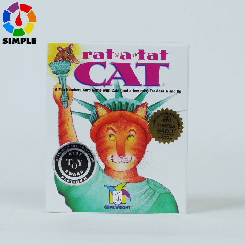 Rat-a-Tat Cat | A Fun Numbers Card Game with Cats (and a few rats ...