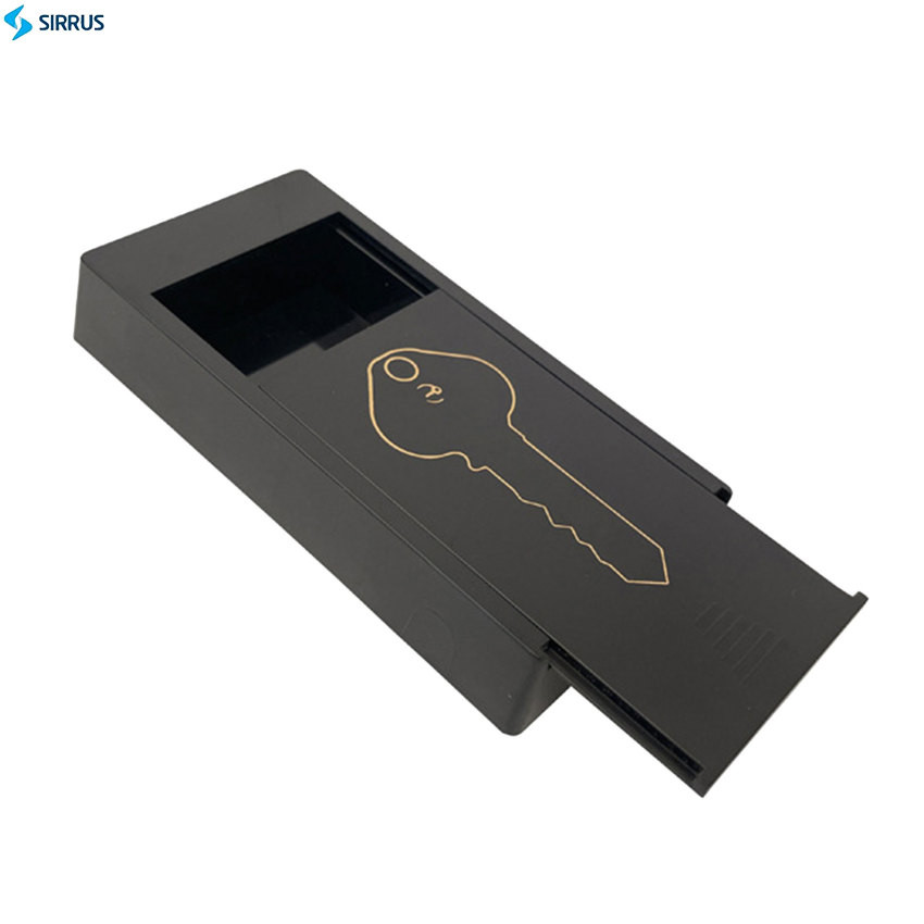 Creative Magnetic Black Key Safe Box Car Key Holder Hidden Storage ...