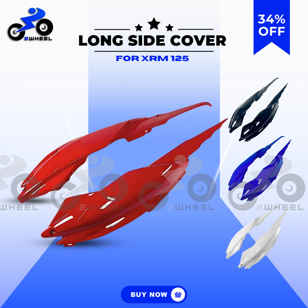 MOTORCYCLE LONG SIDE COVER FAIRINGS HONDA TRINITY XRM 125 | Shopee ...