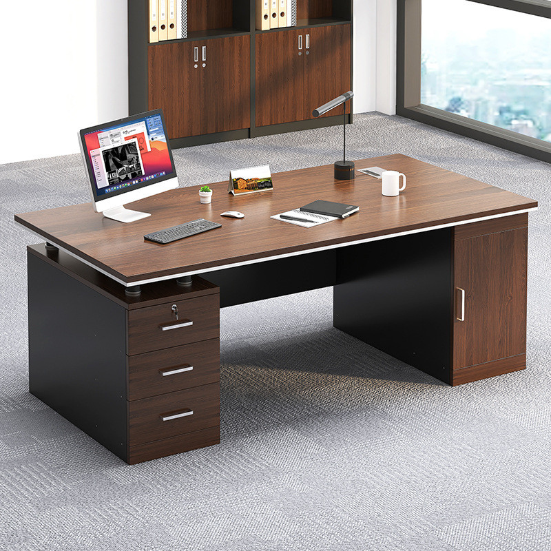 Desk Desktop Household Minimalist Computer Table and Chair Combination ...