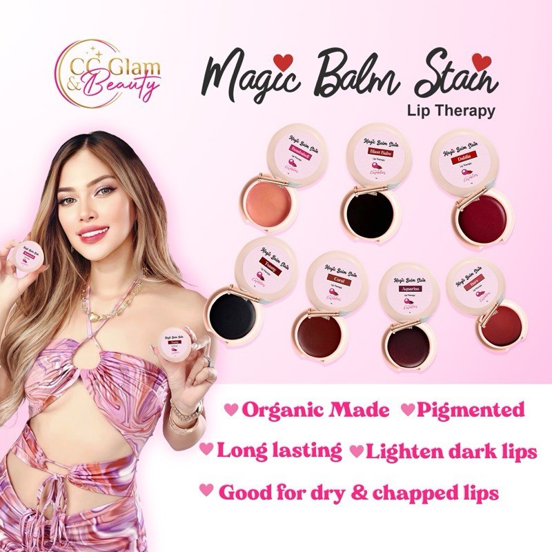 Magic Balm Stain (lip Therapy) by Cris Cosmetics | Shopee Philippines