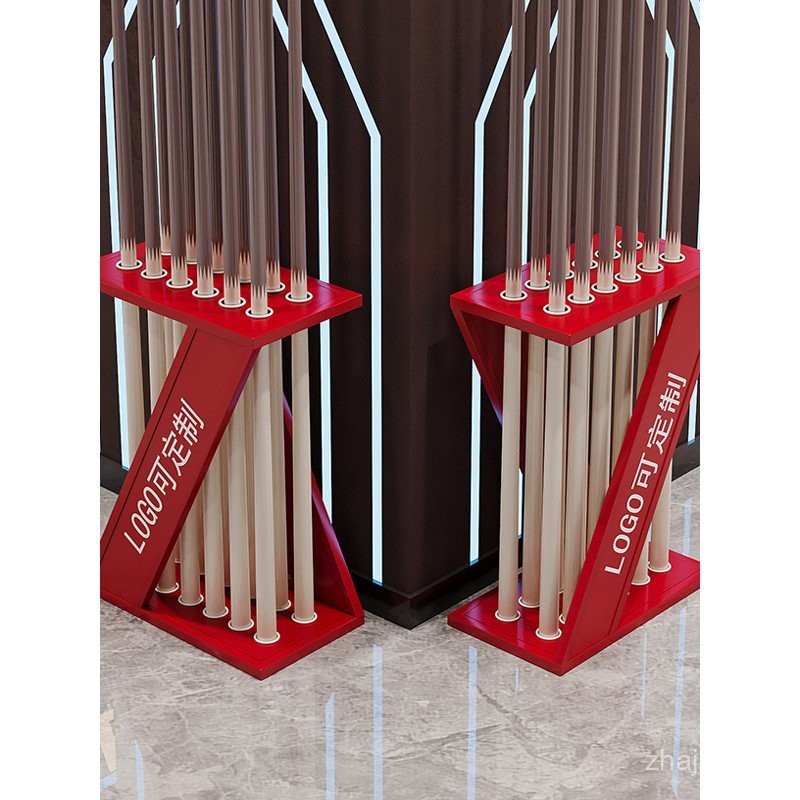 Billiard Cue Rack Floor-standing Table Tennis Display Storage Rack ...