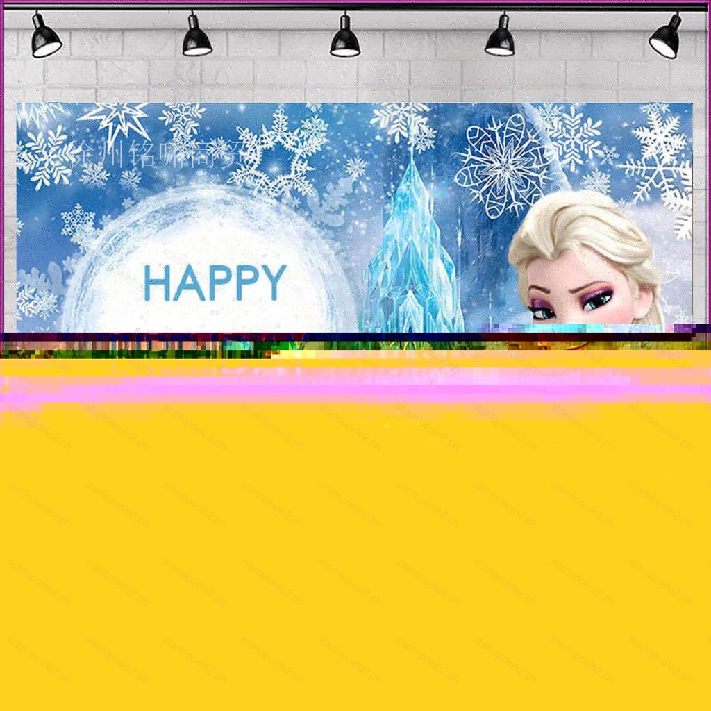 ST2 Frozen Theme decoration Celebrate party birthday Party Photography ...