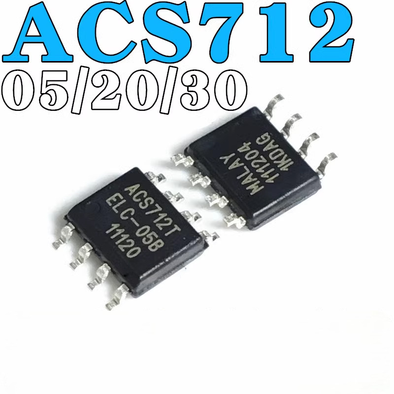 ‌Original ACS712ELCTR-05B-T, ACS712ELCTR-20A-T, ACS712ELCTR-30A-T ACS712 SMD Hall-Effect Current ...