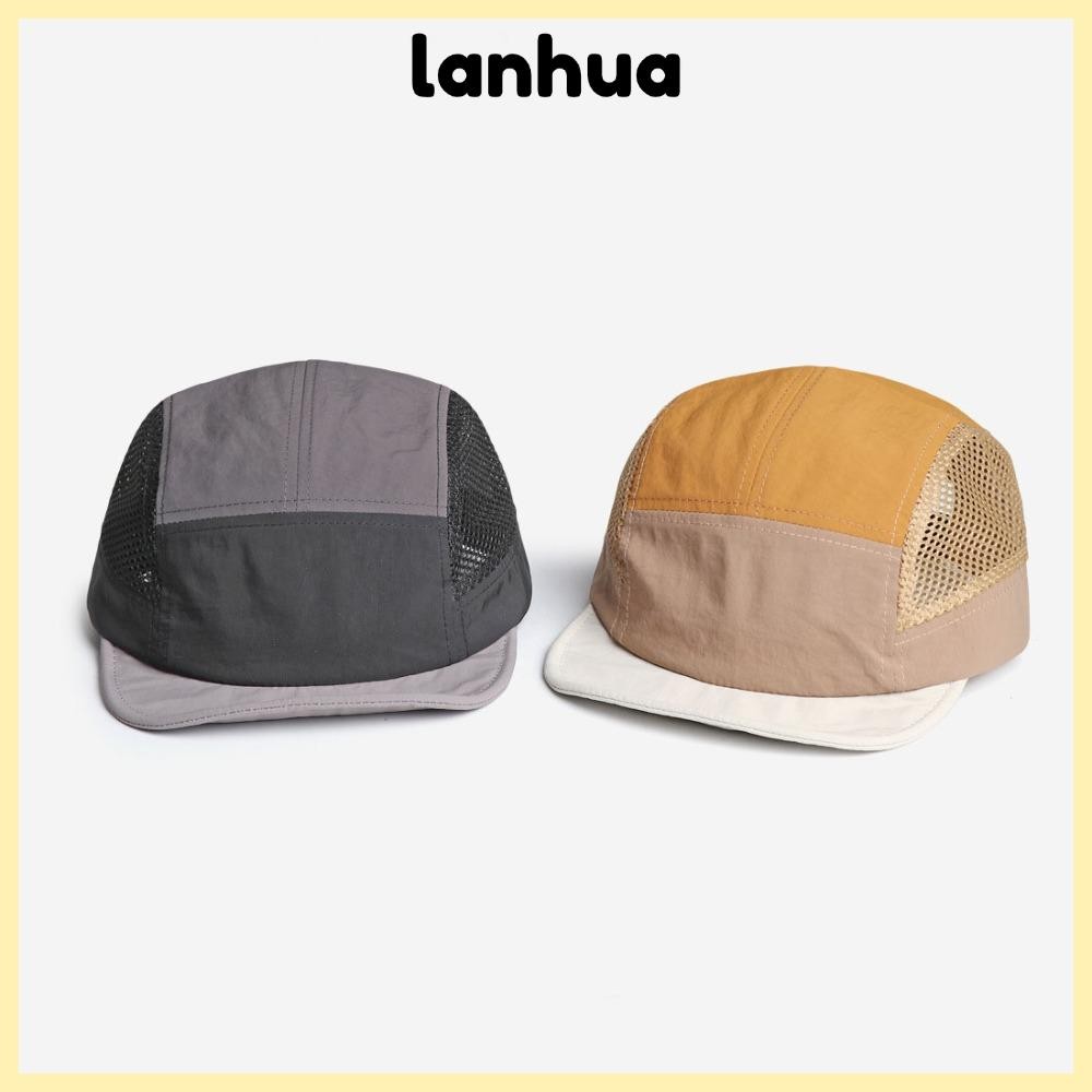LANHUA Mesh Baseball Cap, Retro Adjustable Sun Visor Cap, Casual ...