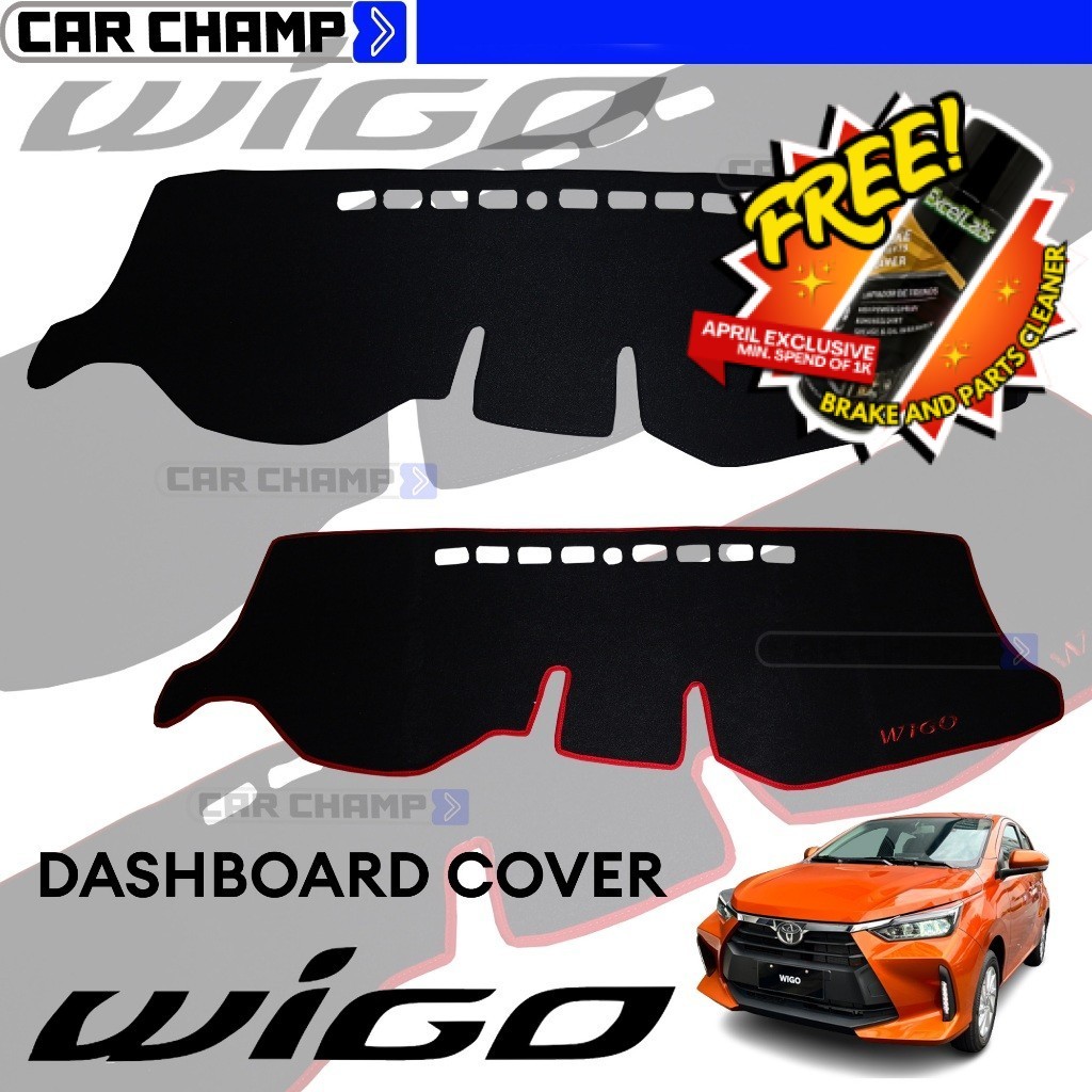 Dashboard Cover for Toyota Wigo 2023 to 2025 Dash board Cover Dash Mat ...