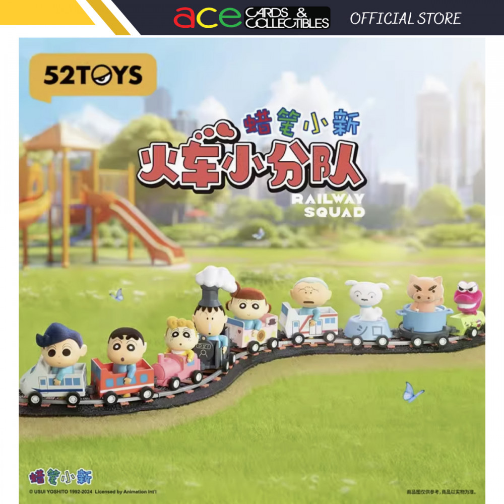 52TOYS x Crayon Shin-chan Train Squad Blind Box | Shopee Philippines