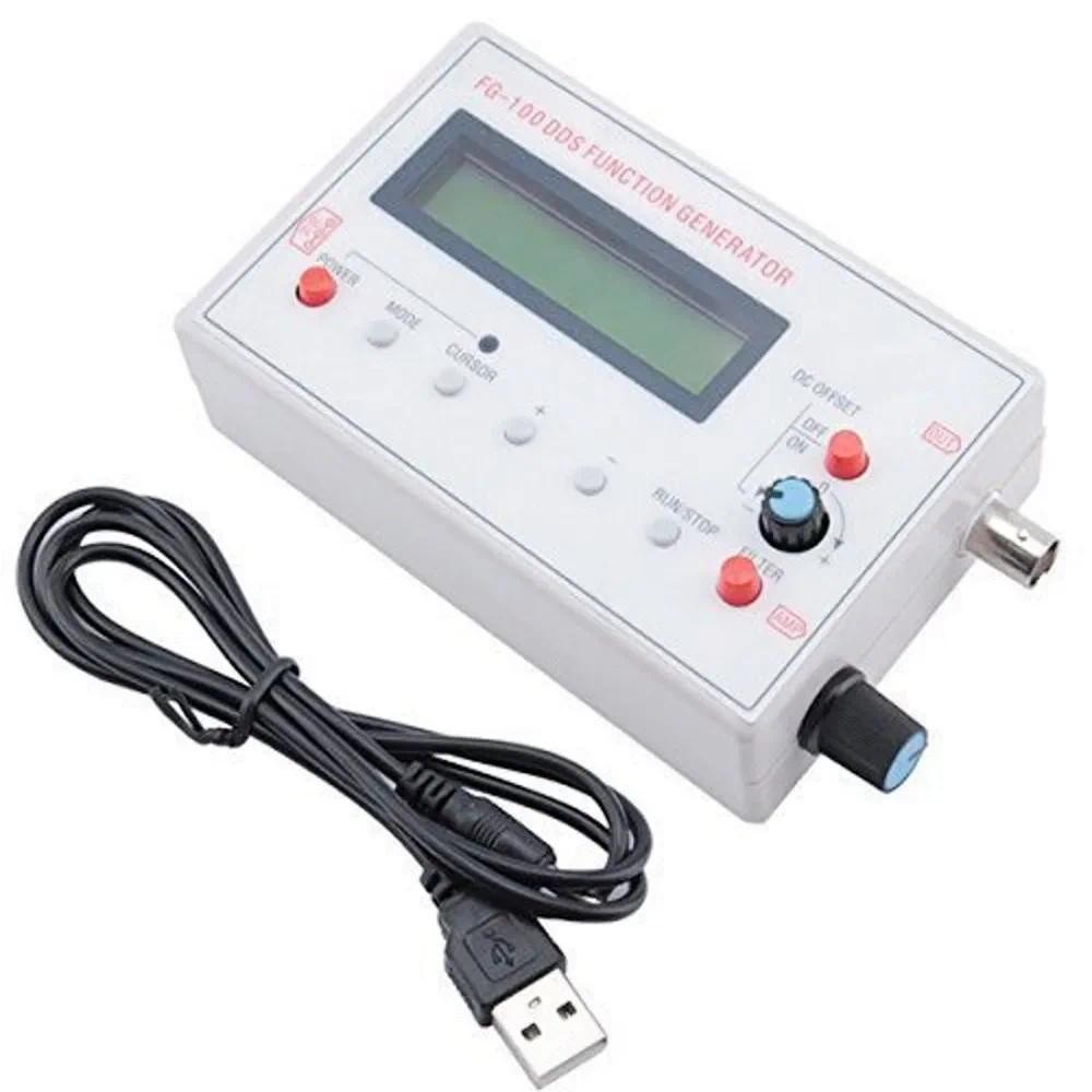 FG-100 DDS Function Signal Generator Frequency Counter 1HZ-500KHz ...