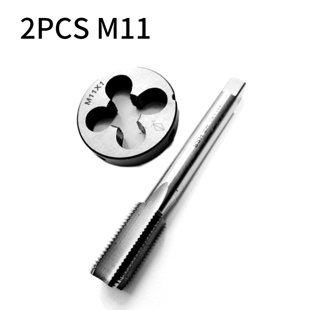 [prosody1] 2pcs/set HSS M11 X 1mm Tap & M11 X 1.0mm Die Metric Thread ...