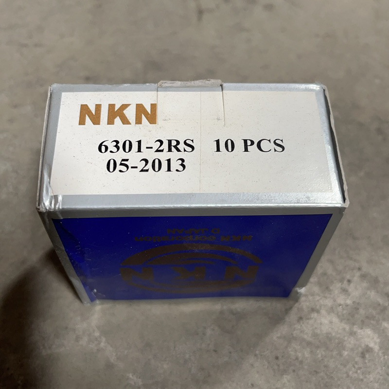 SANRIRINTOJAYASHOP BEARING 6301 2RS NKN CONTENTS 10PCS | Shopee Philippines
