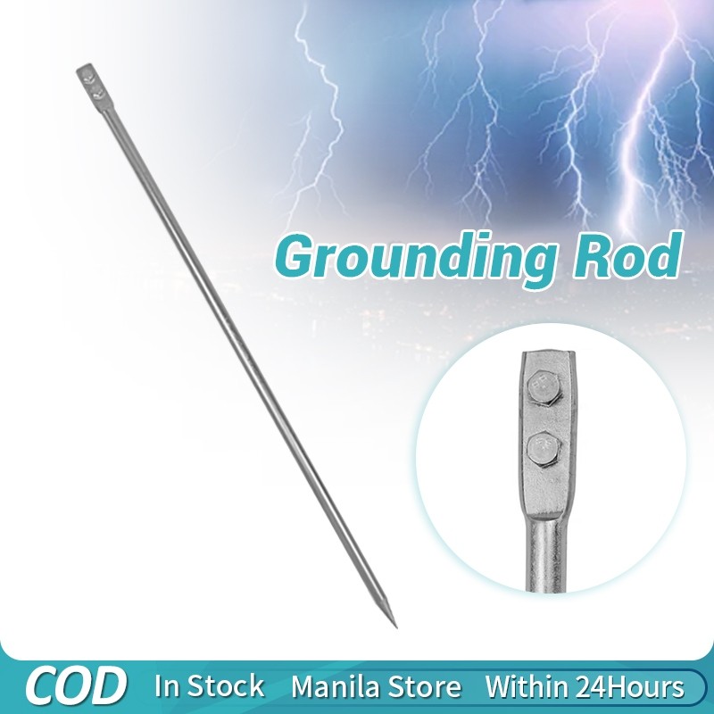 Grounding Rod Grounding Electrode Iron Made Galvanized Earthing Rod for ...