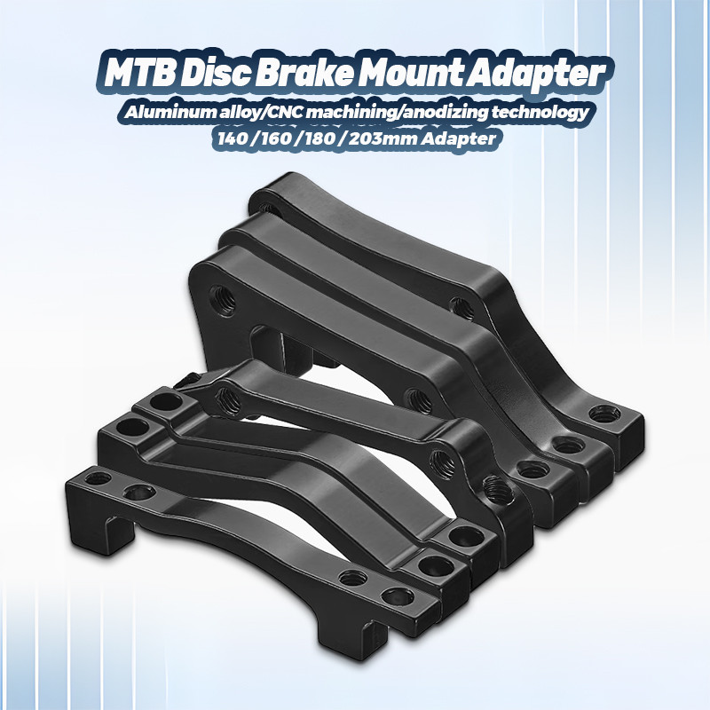 Mountain Bicycle Disc Brake Adapter Front Rear 160 180 203mm Bike Fork ...