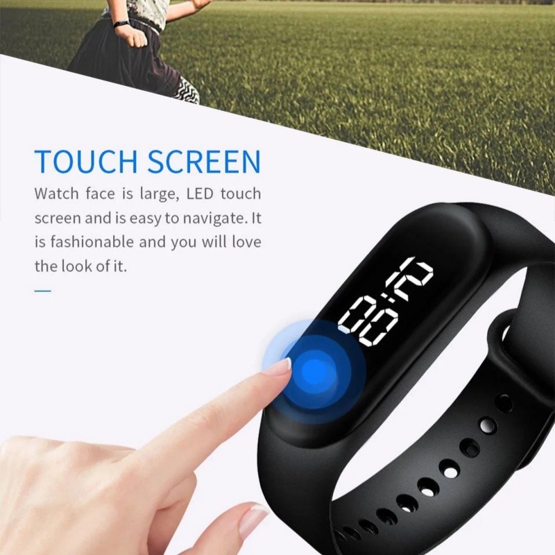 Smartwatch Bracelet Simple Touch Screen Multifunctional Student ...