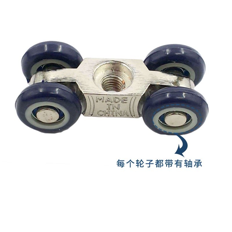 Wooden sliding by rail hanging wheel hanging rail sliding by single ...