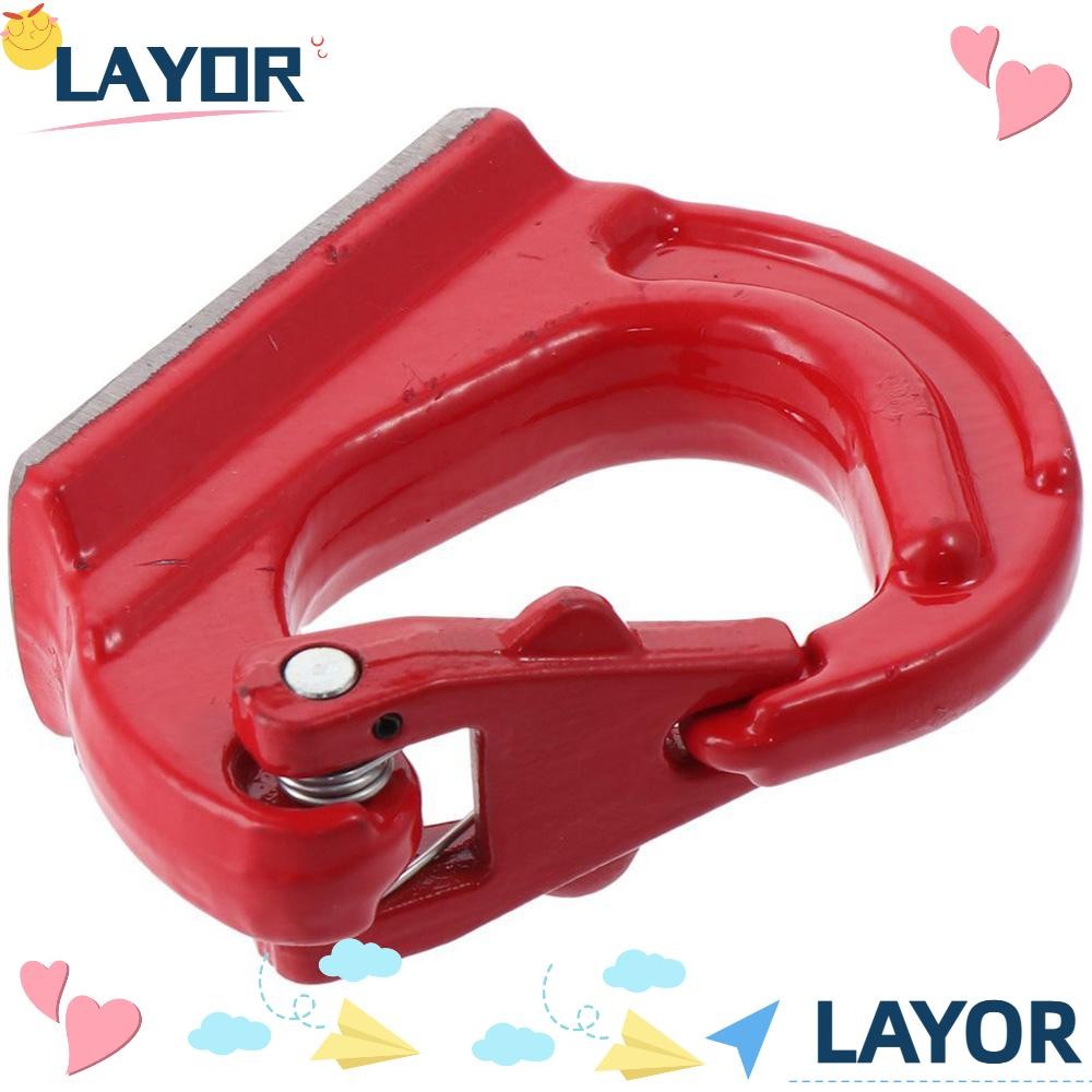 LAY Heavy Duty Lifting Hook, 2T Alloy Steel G80 Weld-on Anchor Hook ...