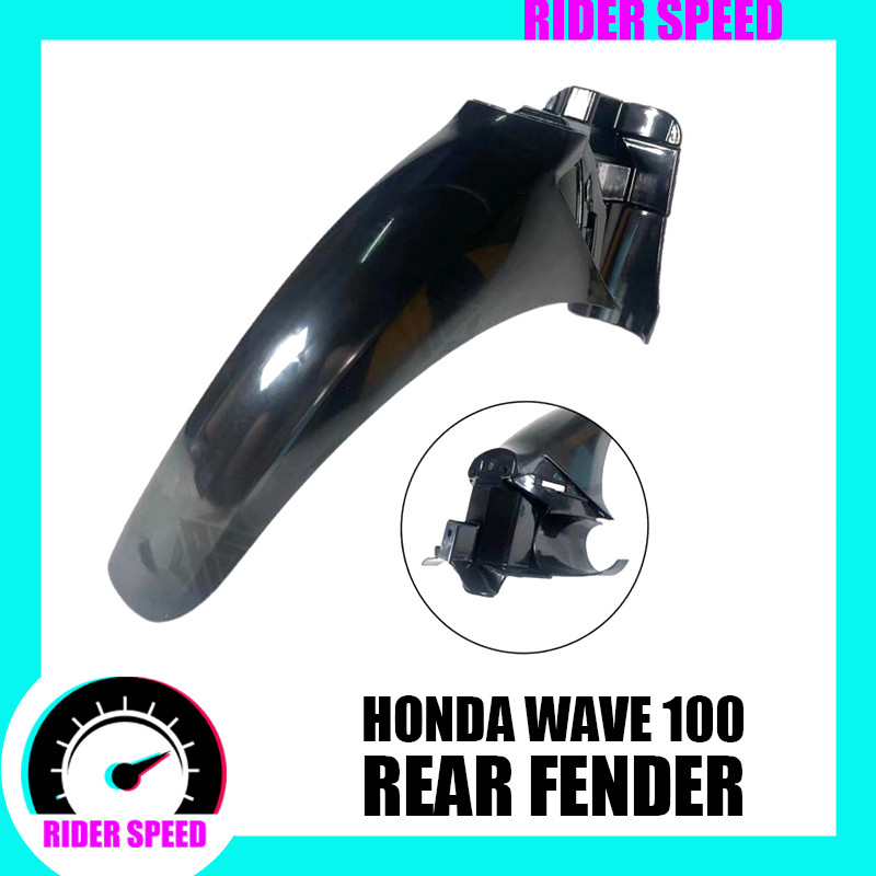 MOTORCYCLE PARTS REAR FENDER FOR WAVE 100/100R A6 [RIDER SPEED ...