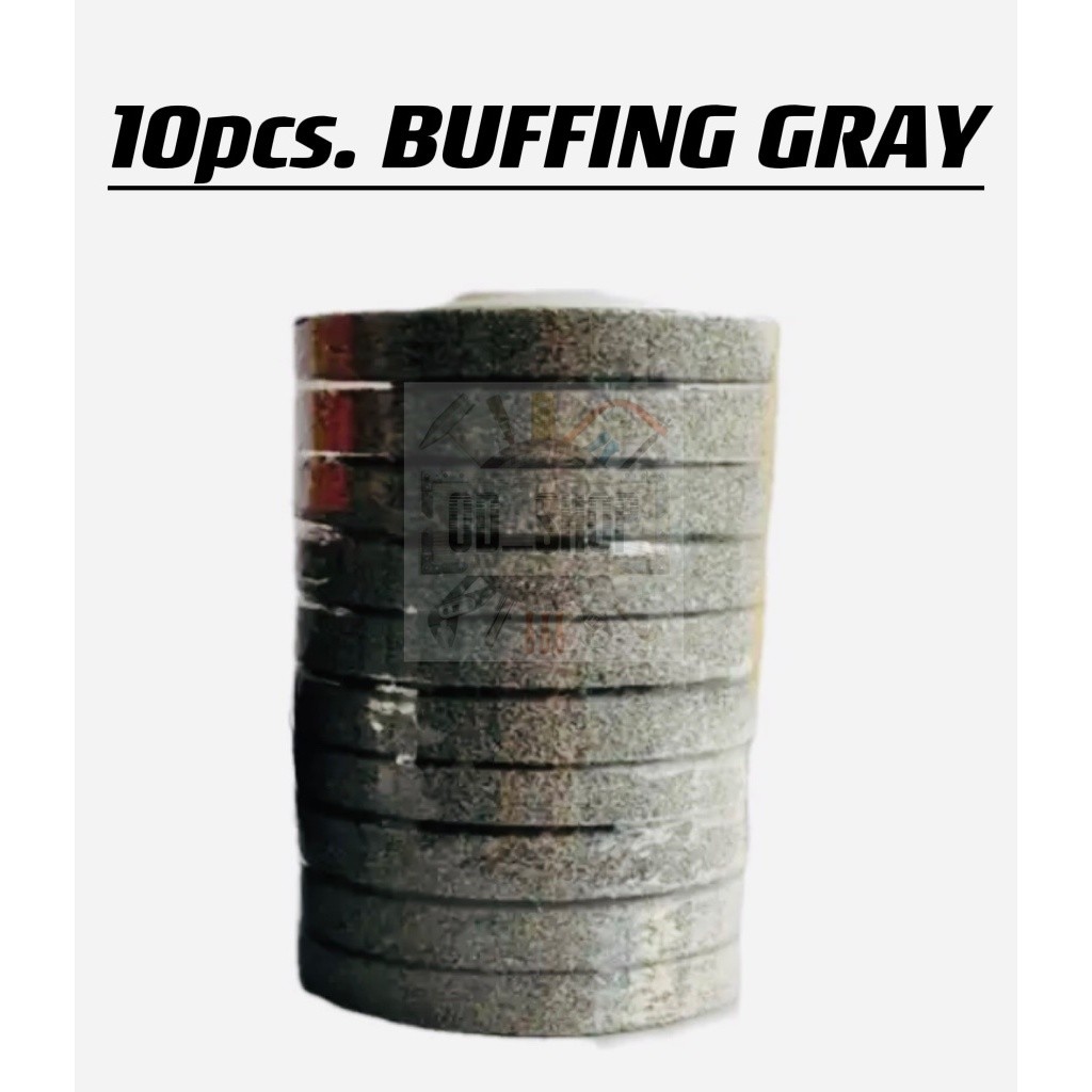 Buffing Wheel Gray&Red Rough Cloth Polishing Wheel for Stainless 4 ...