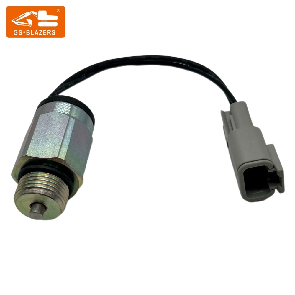 Excavator Fuel Stop Flameout Solenoid Valve 667-6029 for BOBCAT S570 ...