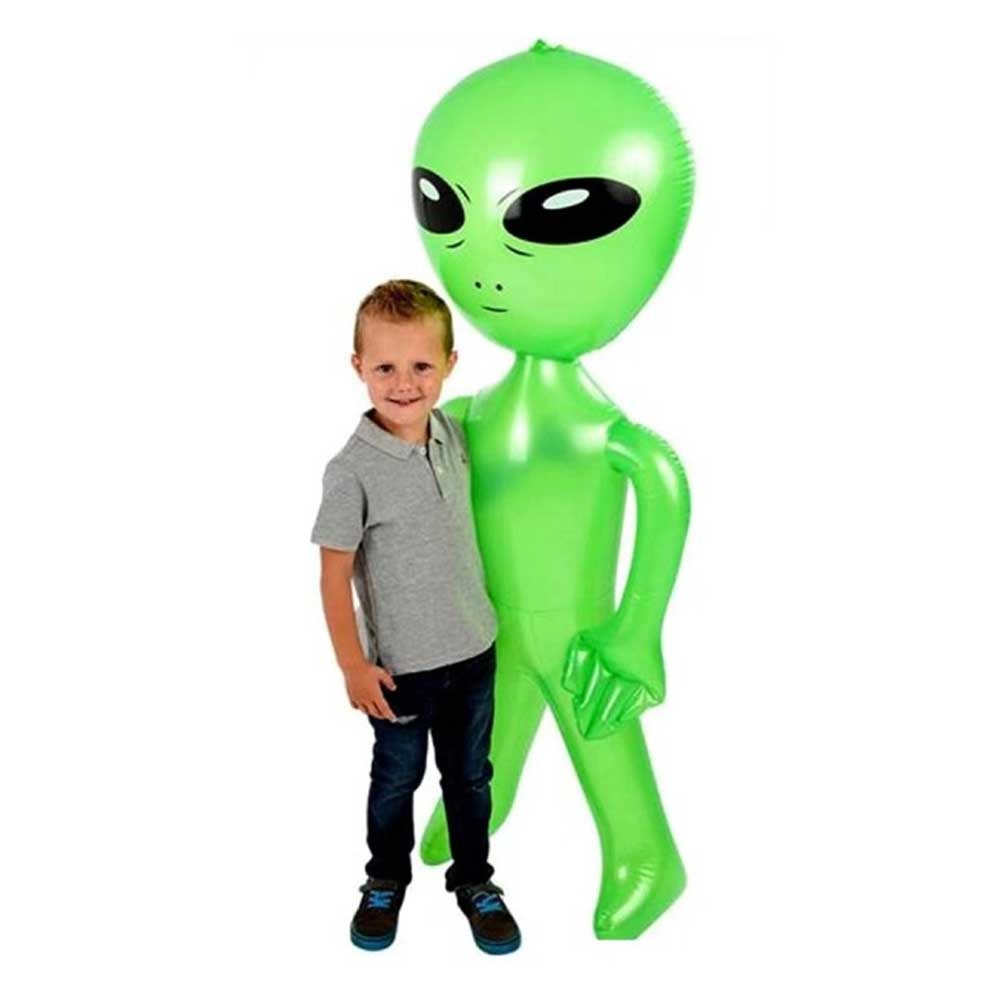 Alien Inflatable Theme Halloween Decorations Inflate Toy Alien Balloons ...