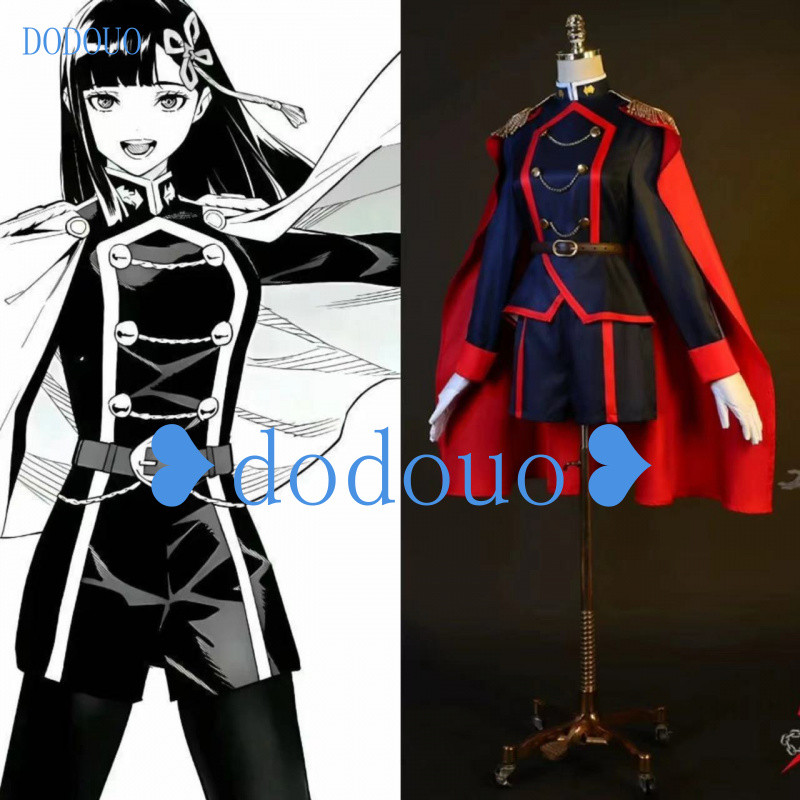 In Stock Yamashiro Ren Cosplay Costume Mato Seihei no Slave Chained ...