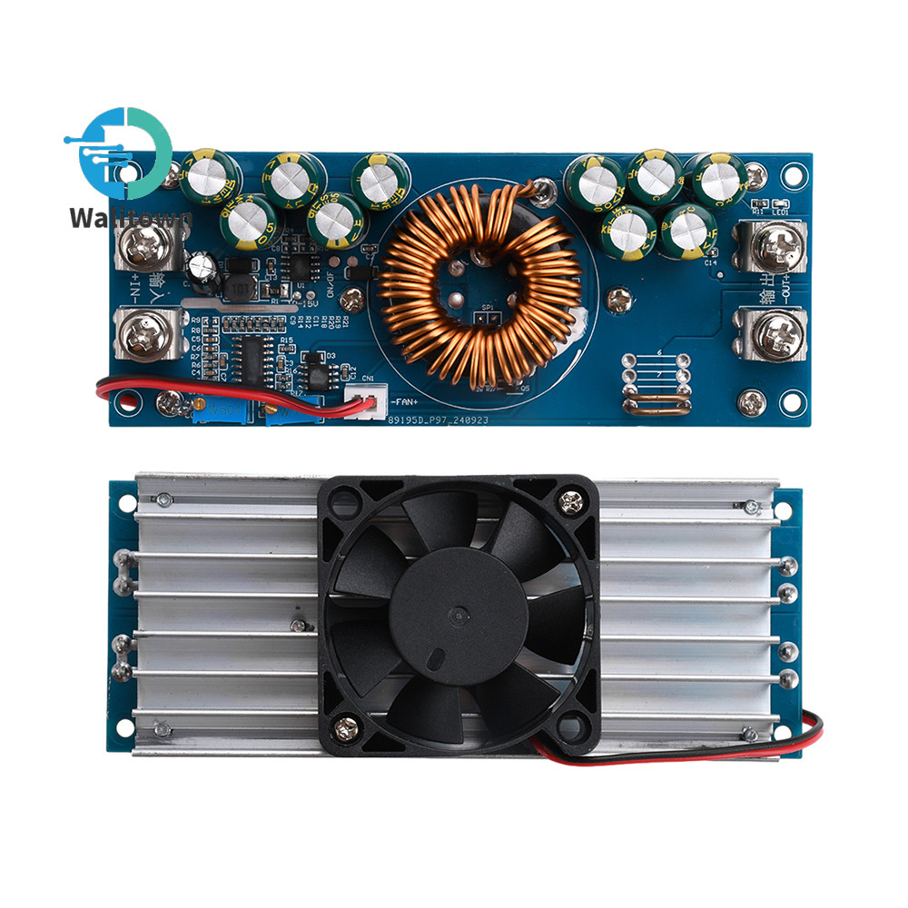 DC-DC DC Adjustable Buck Power Module DC15V-90V to DC2.5V-72V 800W ...