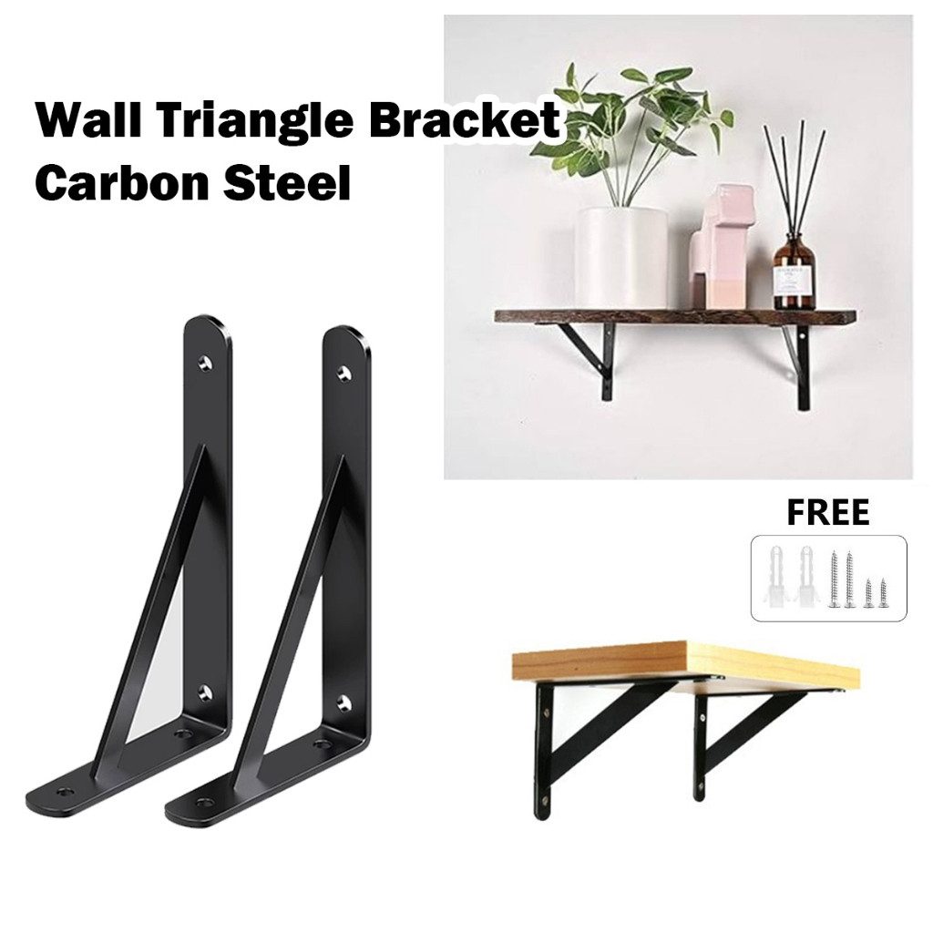 Hardware Wall Triangle Bracket Angle Stainless Steel Heavy Duty Shelf ...